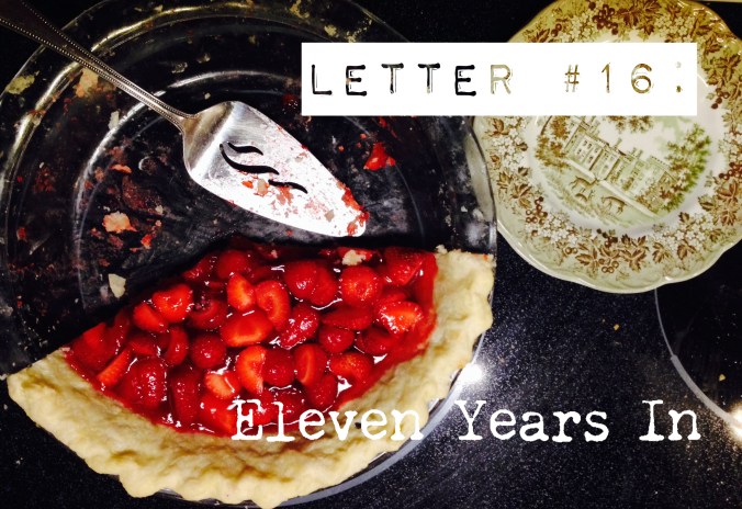 The Sixteenth Letter: Eleven Years In | Elizabeth Sands Wise